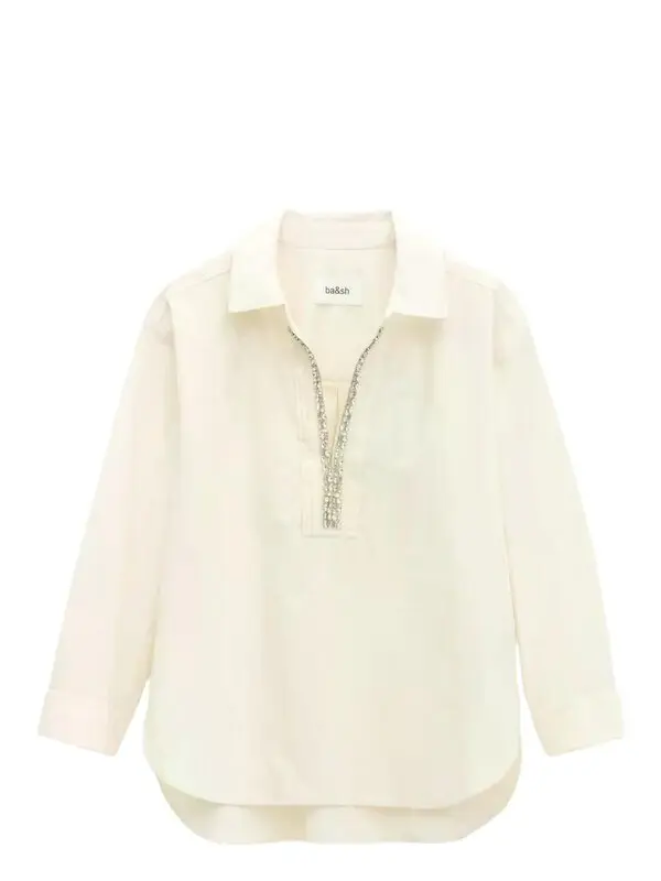 Ba&sh Embellished Shirt - Neutrals