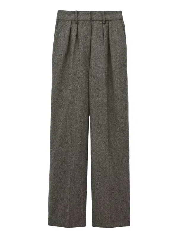 Ba&sh Wani Pleated Trousers - Grey