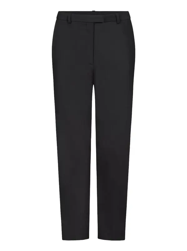 Loulou De Saison Carlo Belt Loops Trousers - Black