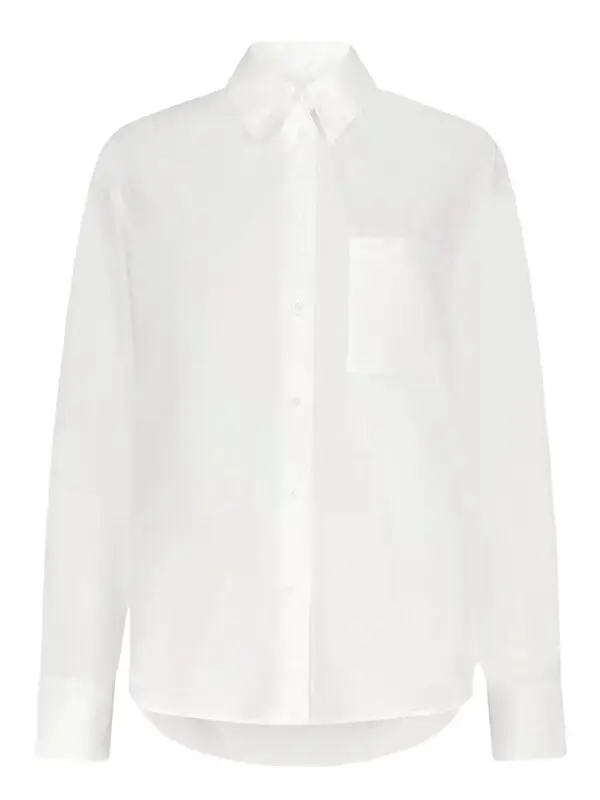 Loulou De Saison Lee Patch-pocket Shirt - White