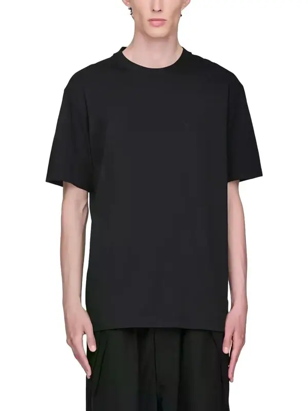 Y3 Logo-detail T-shirt - Black