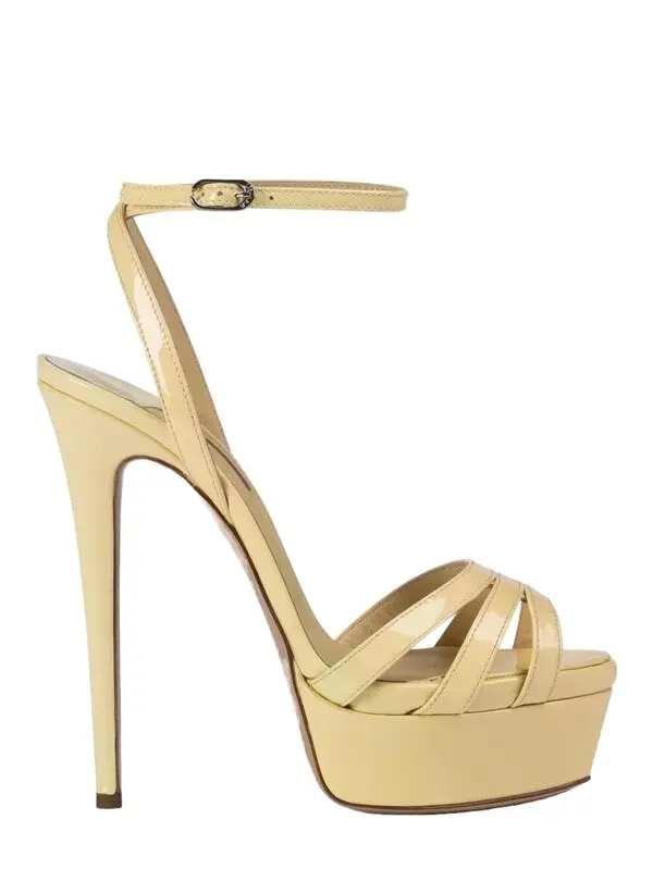 LE SILLA Lola Platform Sandals - Yellow