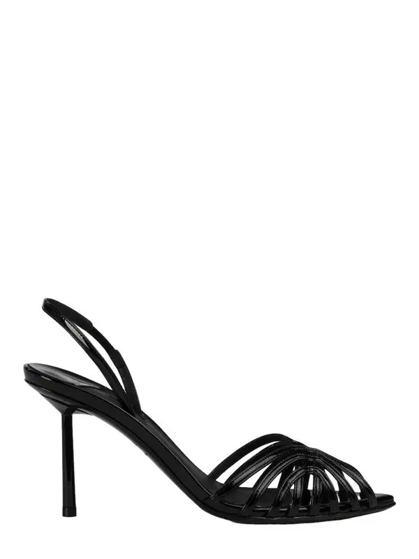LE SILLA Embrace Slingback Sandals - Black