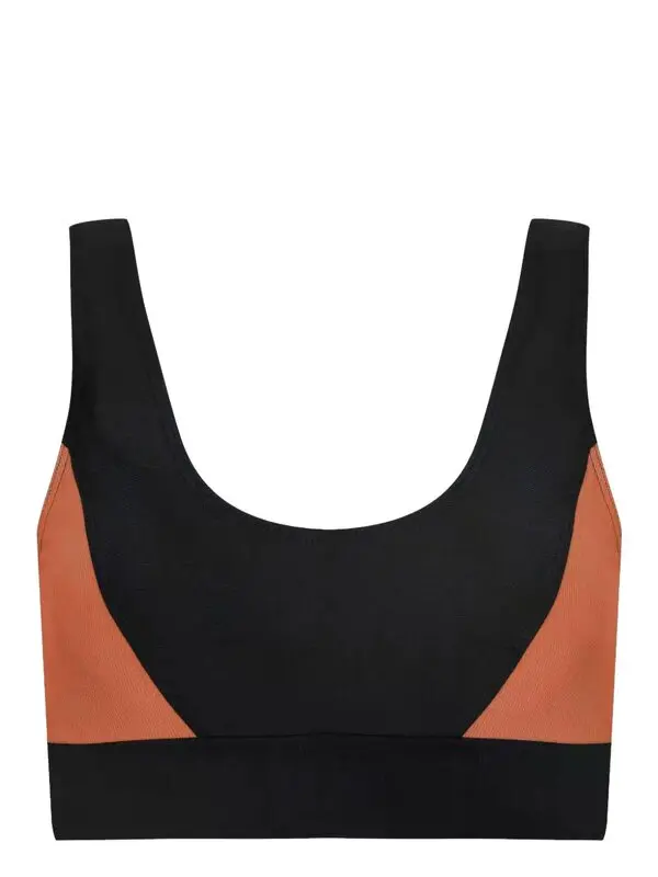 LYGIA & NANNY Bicolour Flow Top - Black