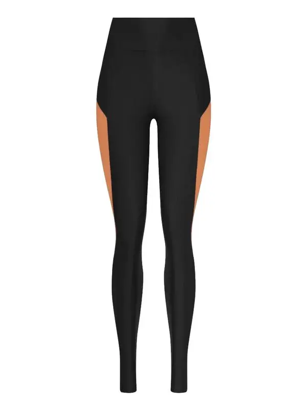 LYGIA & NANNY Colour-block Ballet Performance Leggings - Black