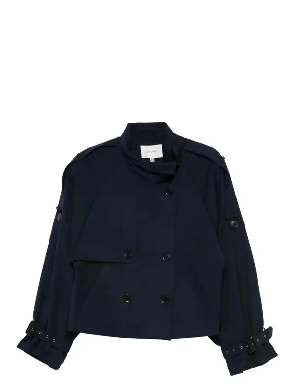 GESTUZ Double-breasted Jacket - Blue