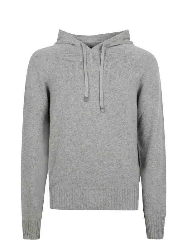 TOM FORD Hooded Seamless Hoodie - Grey