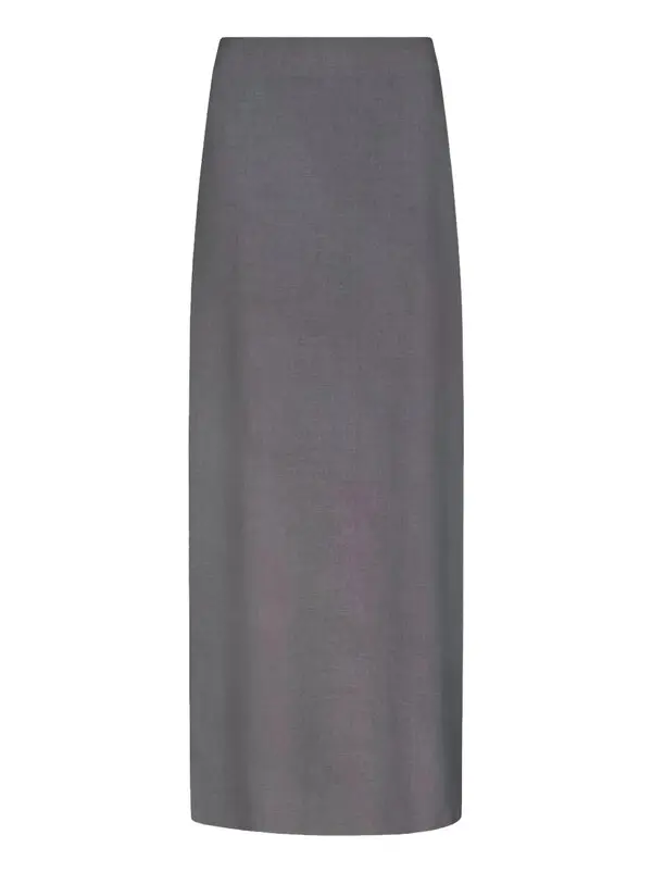Loulou De Saison Samos Lds Vent Maxi Skirt - Grey