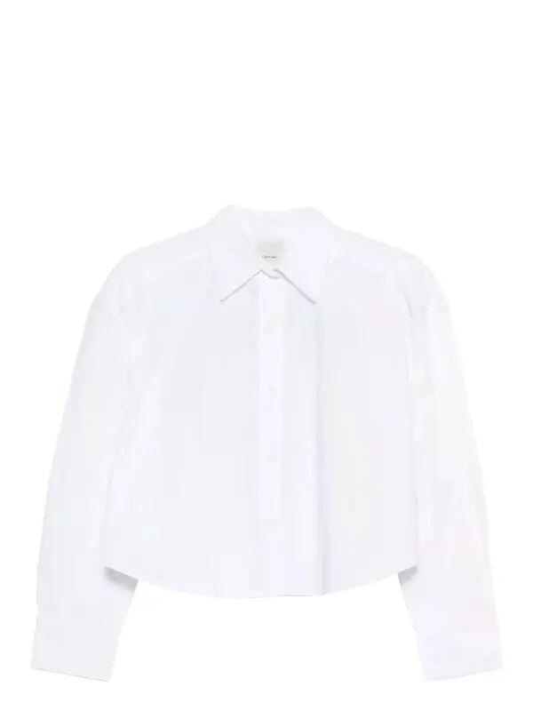 Calvin Klein Cropped Shirt - White