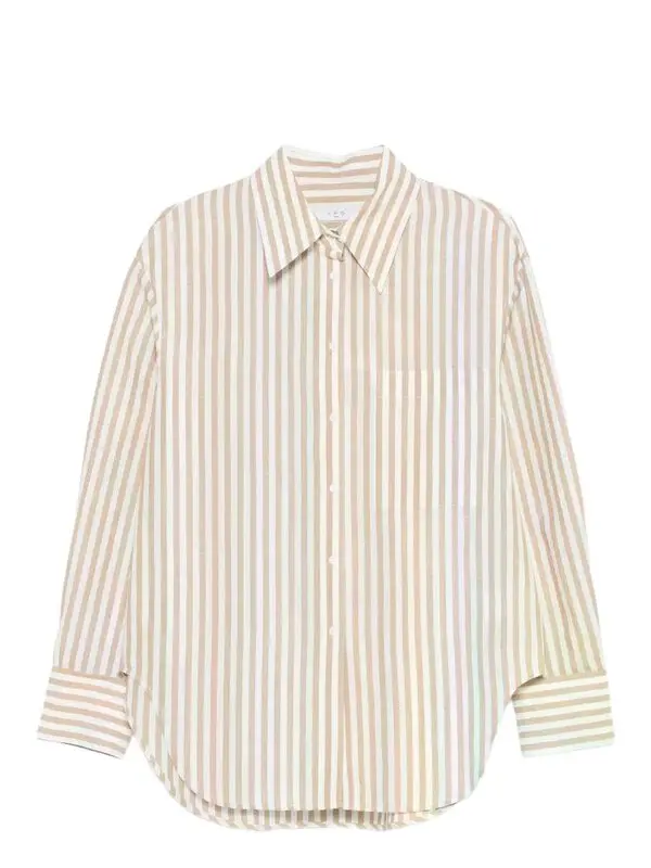 IRO PARIS Azaloa Striped Shirt - White