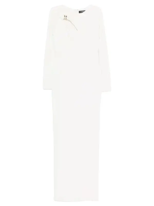 Ralph Lauren Crew-neck Maxi Dress - Neutrals