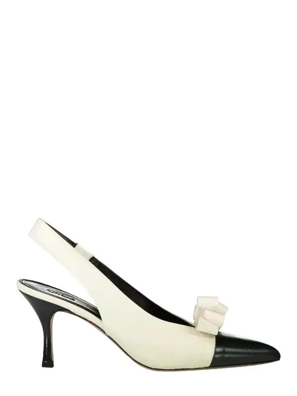 Chloé Alba Bow Pointed Pumps - Neutrals