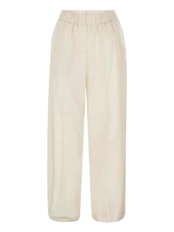 Peserico Elasticated-waist Track Pants - Neutrals