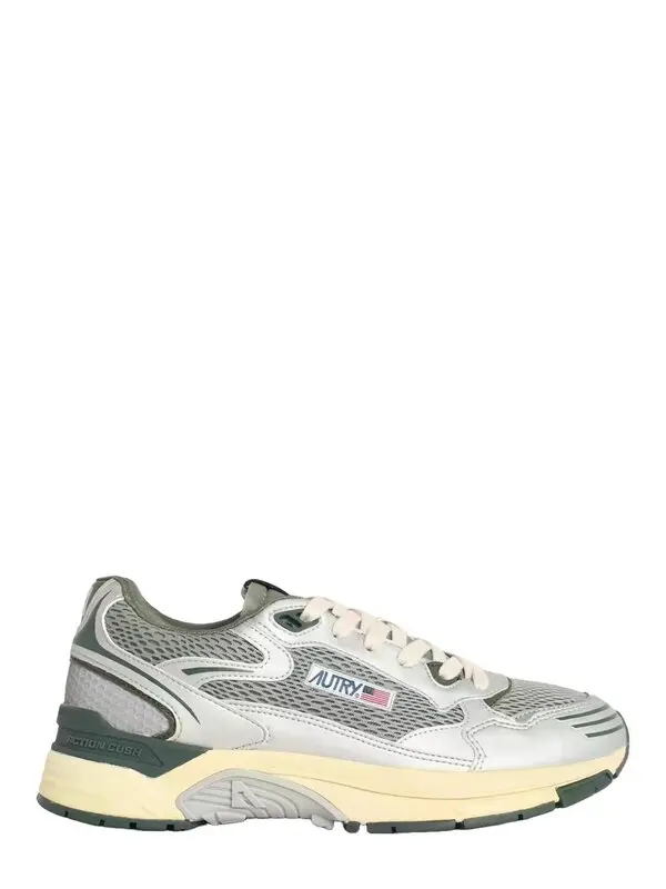 AUTRY Hyperway Micro-hole Low Sneakers - Silver