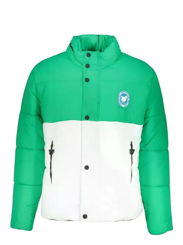 INBETWEENERS Padded Button Jacket - Green