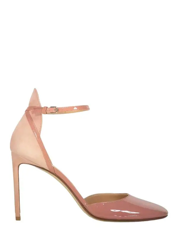 FRANCESCO RUSSO Ankle-strap Stiletto Pumps - Pink