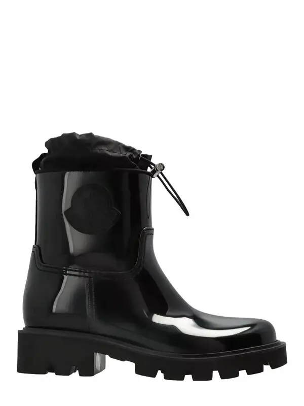 Moncler Logo-patch Boots - Black