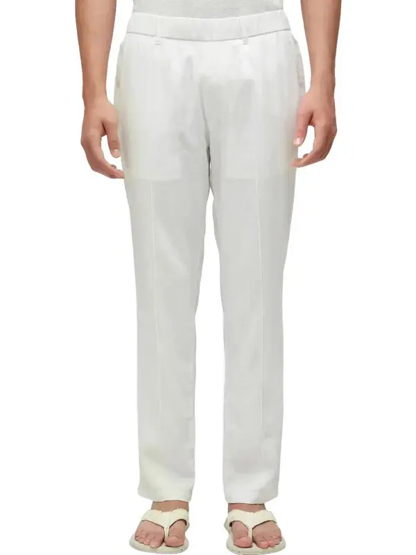OSKLEN Elasticated-waist Trousers - White