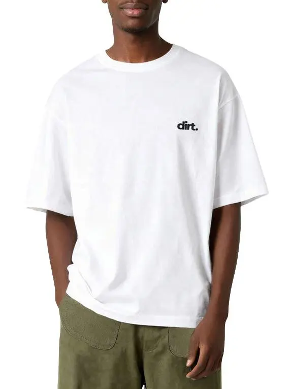 D.RT Jpeg Graphic T-shirt - White