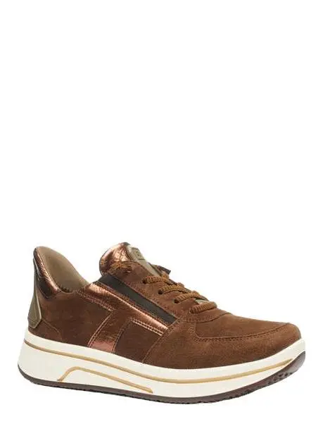 ARA Surrey Low Top Sneaker - Mocca