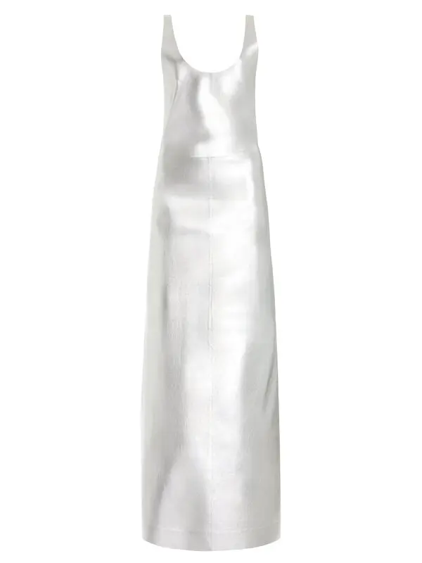 Gabriela Hearst Ellson Maxi Dress - Silver