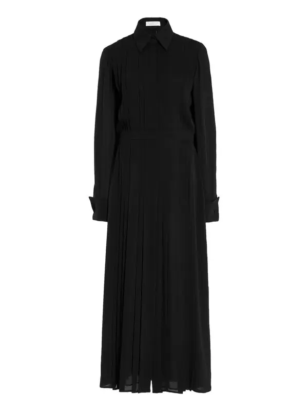Gabriela Hearst Delphine Maxi Shirtdress - Black