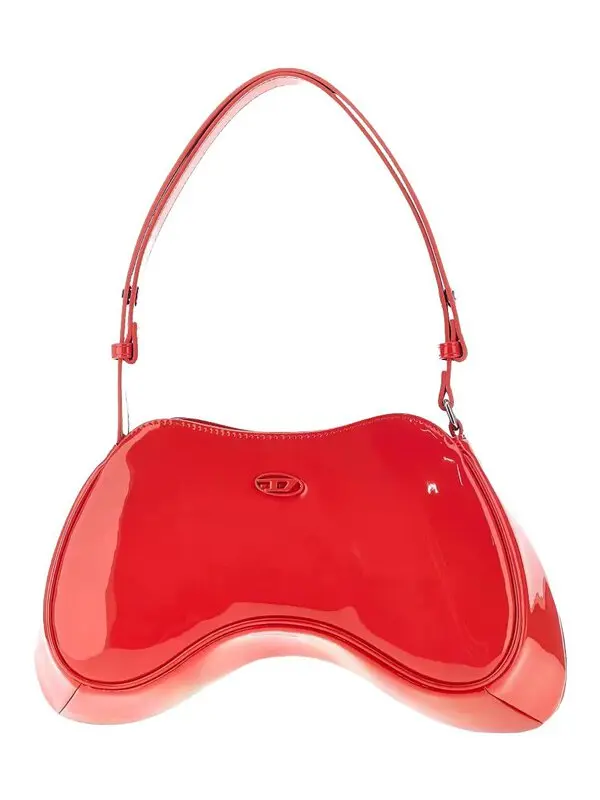 DIESEL Top-handle Shoulder Bag - Red
