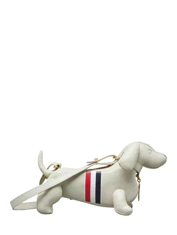 Thom Browne Dog-motif Cross Body Bag - Neutrals