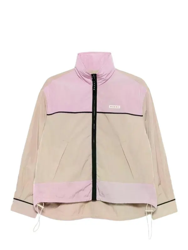 Marni Colourblock Zip Jacket - Neutrals
