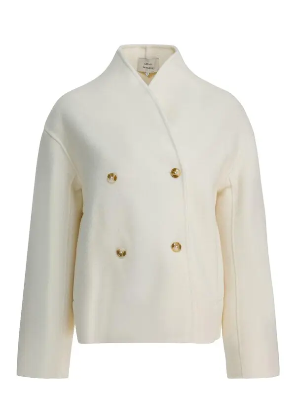 Loulou De Saison Short Coat - White