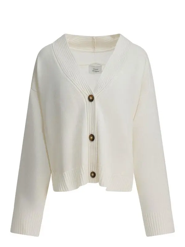 Loulou De Saison Cashmere Cardigan - White