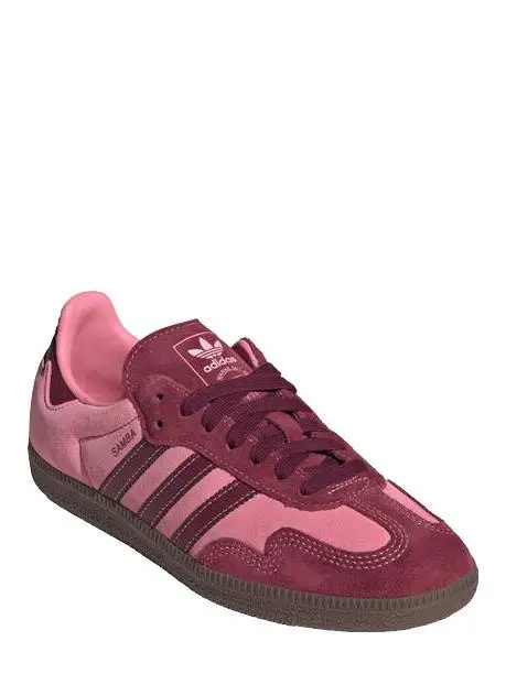 Adidas Samba Og Sneaker - Pink Spark/shadow Red/gum5