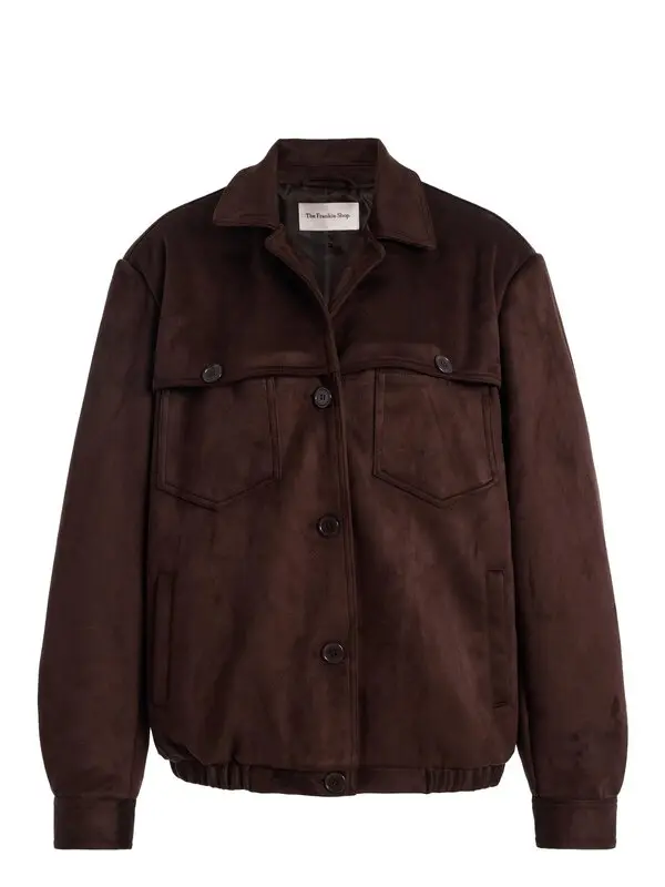 THE FRANKIE SHOP Hester Jacket - Brown