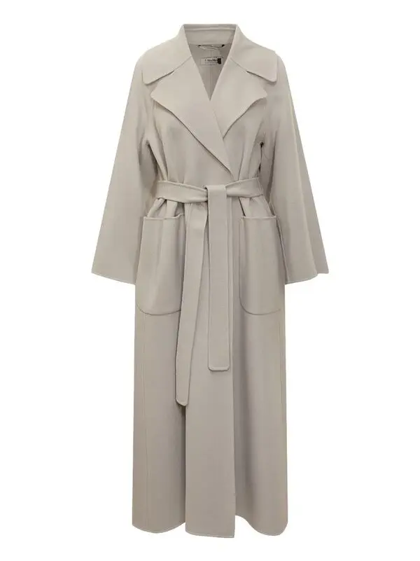 Max Mara S Long Coat - Grey