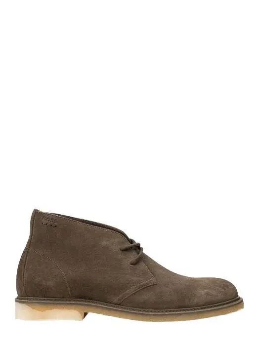BOSS Kope Suede Chukka Boot - Dark Green