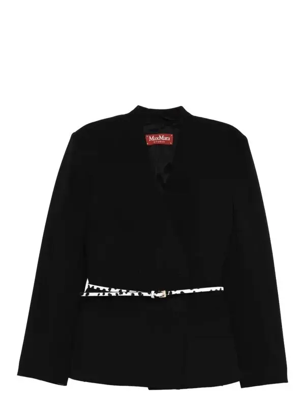 Max Mara Belted Suit - Black