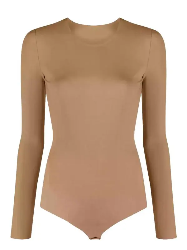 OLYMPIAH Pearl Scuba Bodysuit - Neutrals
