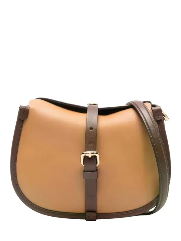 Etro Calf Leather Cross Body Bag - Brown
