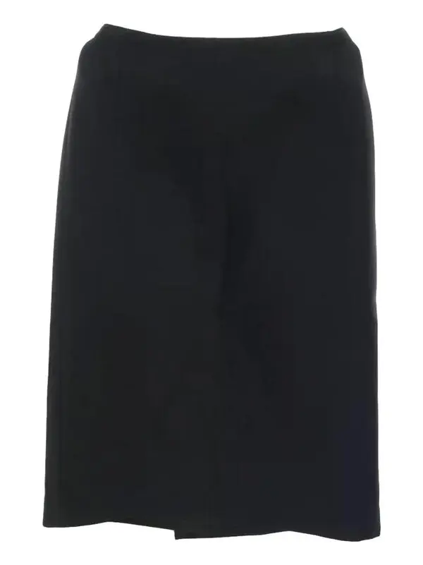 Dior 2000s Wrap Skirt - Black