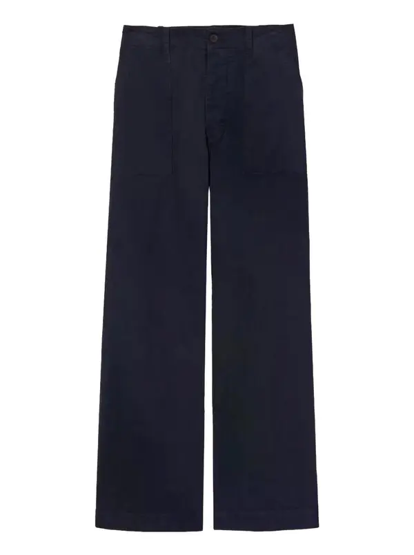NILI LOTAN Wide-leg Trousers - Blue
