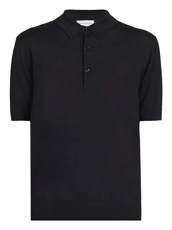 Dries Van Noten Helder M.k.polo - Black