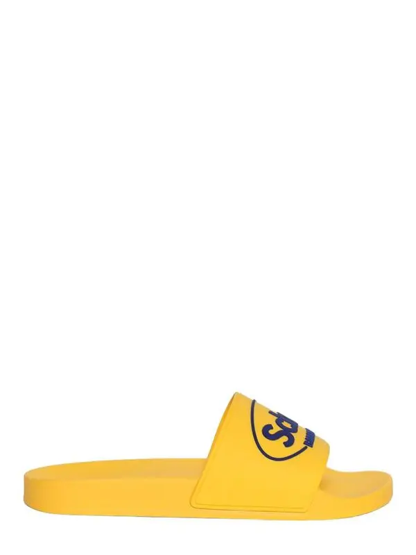 Balenciaga Pool Slide Sandals - Yellow