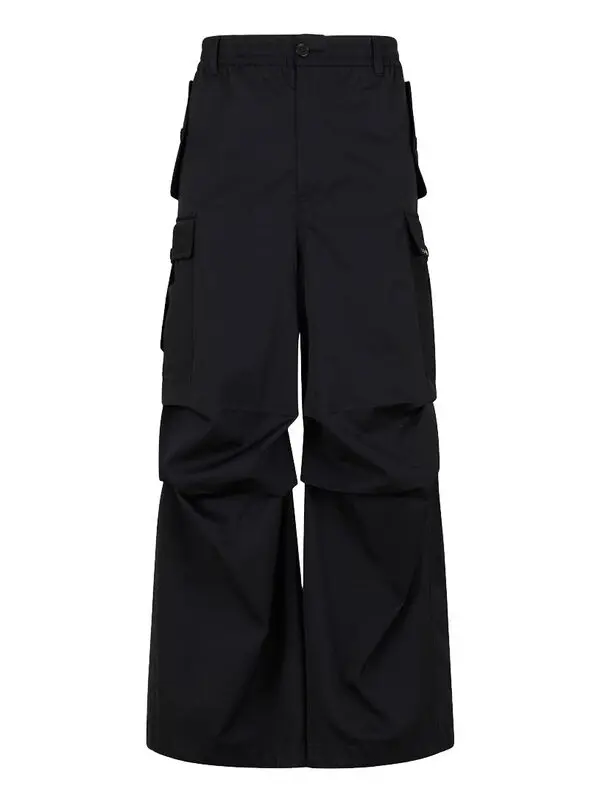 Marni Wide Leg Pants - Black