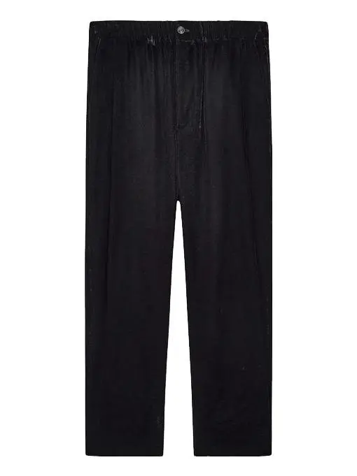 Giorgio Armani Velvet Trousers - Black