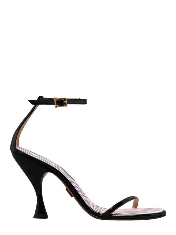 Thom Browne Stripe-detail Sandals - Black