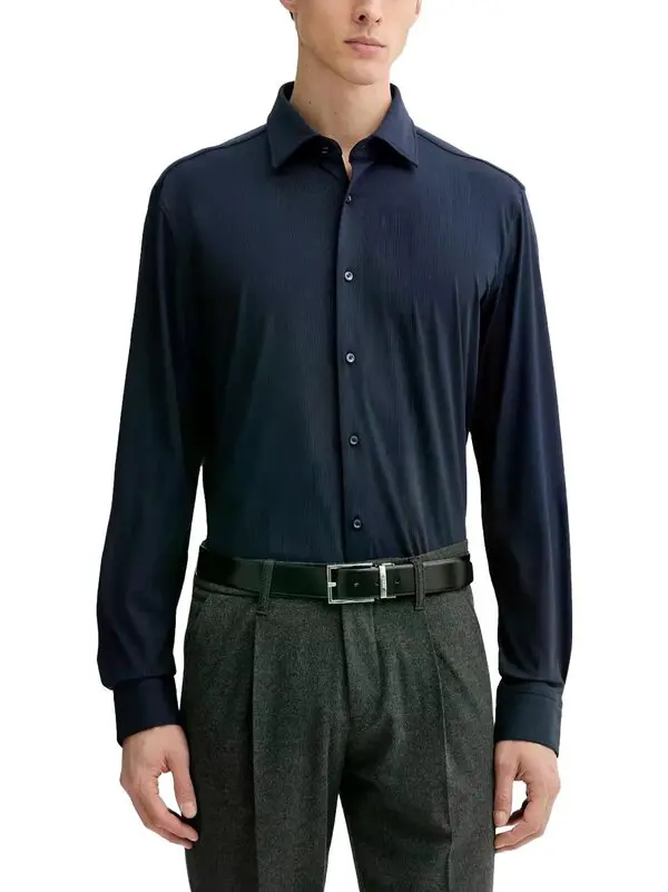 BOSS Long-sleeve Shirt - Blue