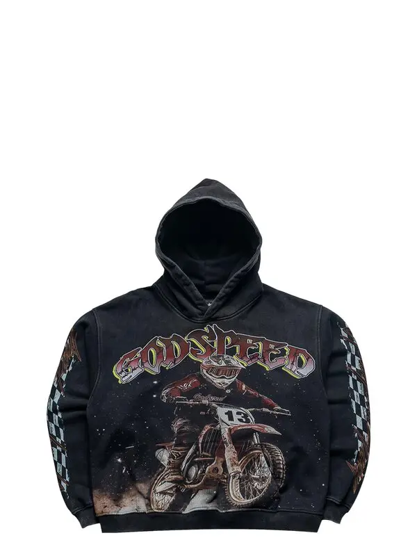 GODSPEED Motocross Hoodie - Black