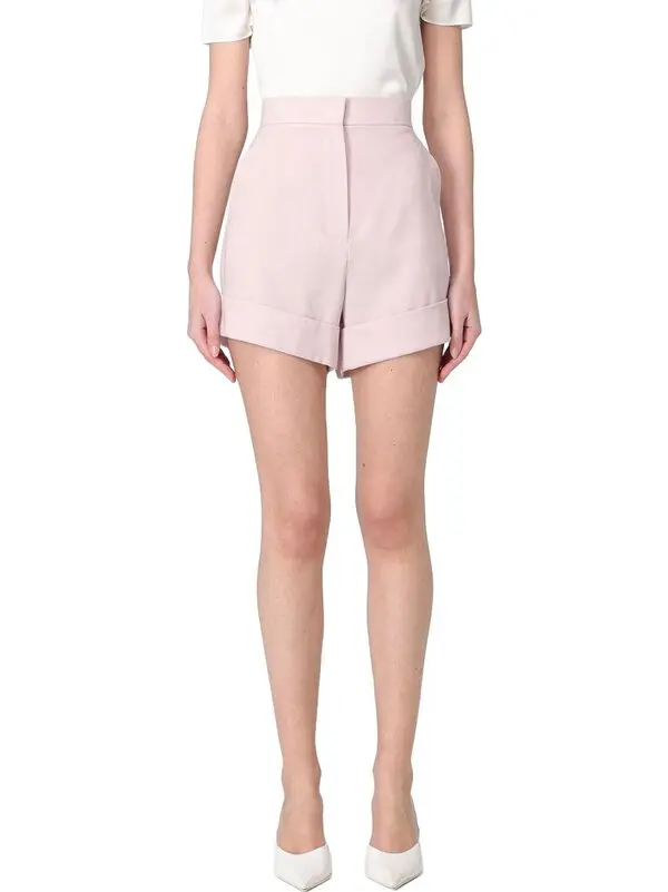 Max Mara High-waisted Shorts - Pink