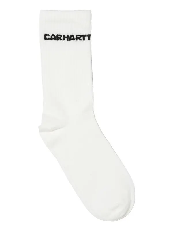 Carhartt Work In Progress Ribbed Socks - White
