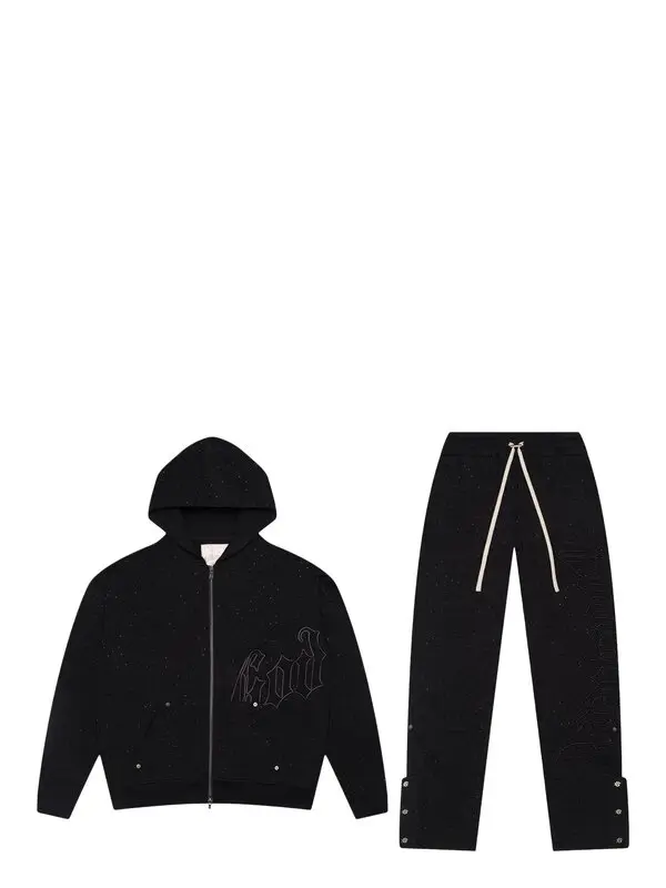 GODSPEED Og Logo Vvs Sweatsuit V2 - Black